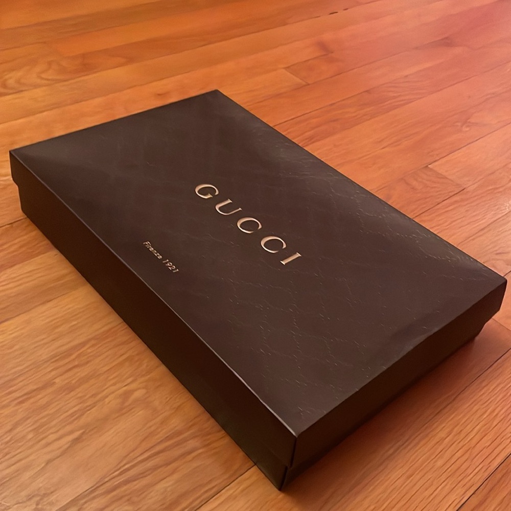Gucci Box With Branded Tissue Paper - Gem